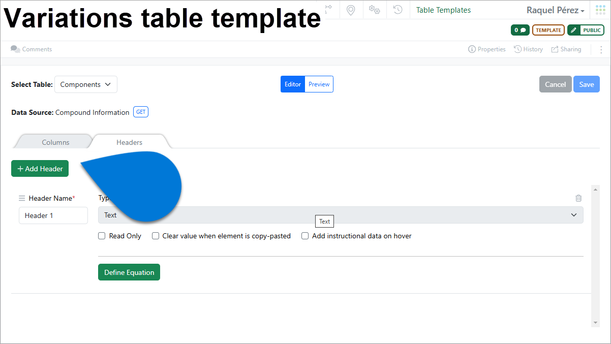 Signals Notebook Create A Components Table From The Signals