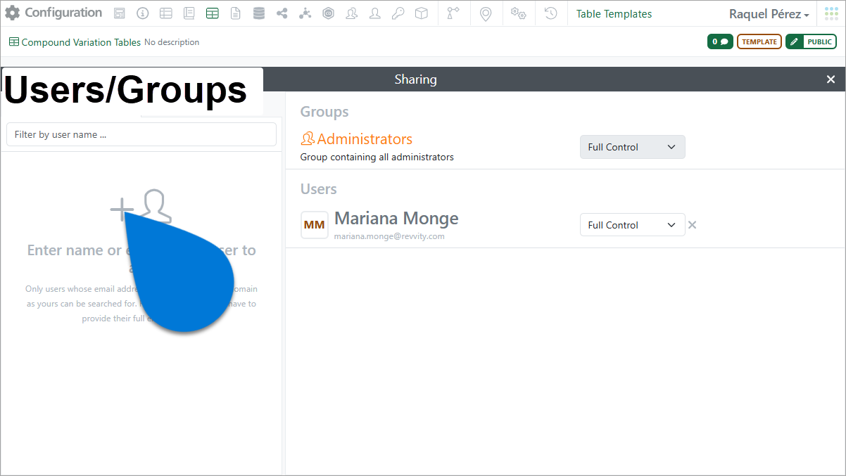 Signals Notebook Share A Variations Table With Other Users From The