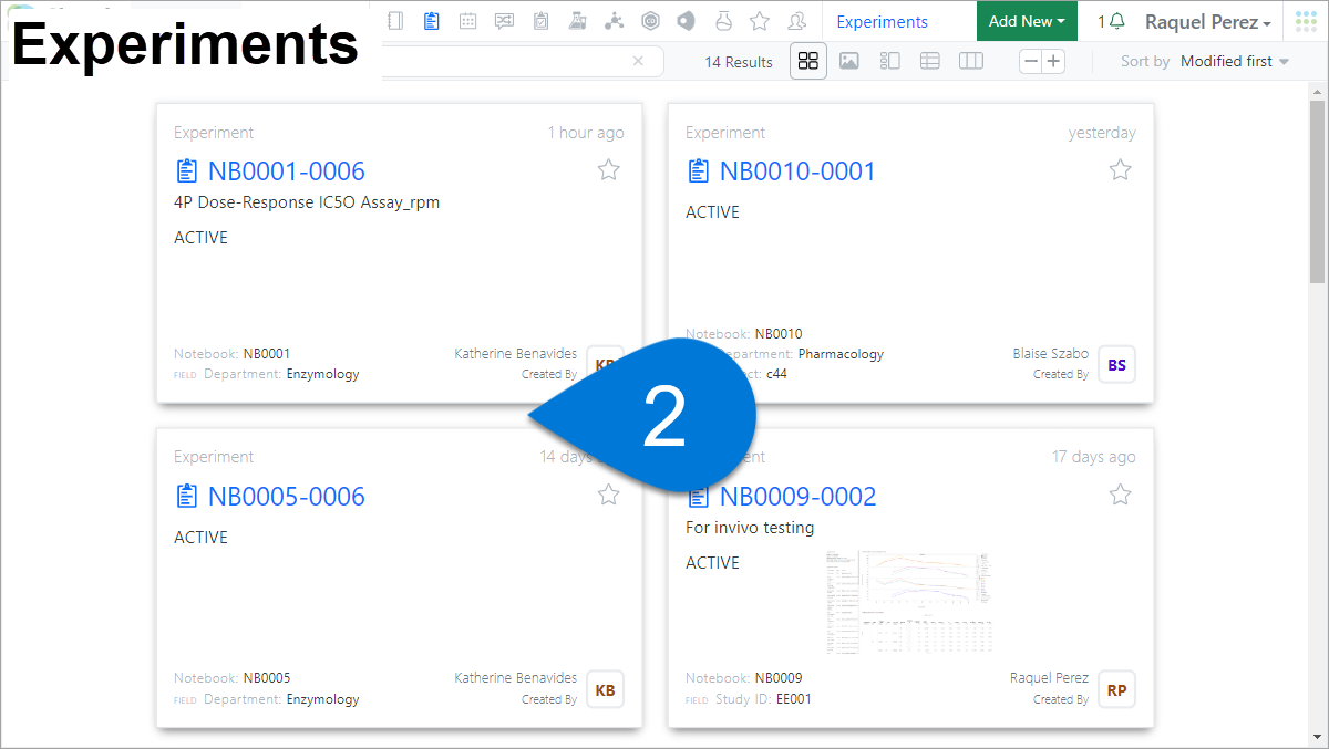 Signals Notebook Save An Experiment As A Template In Signals Revvity Signals