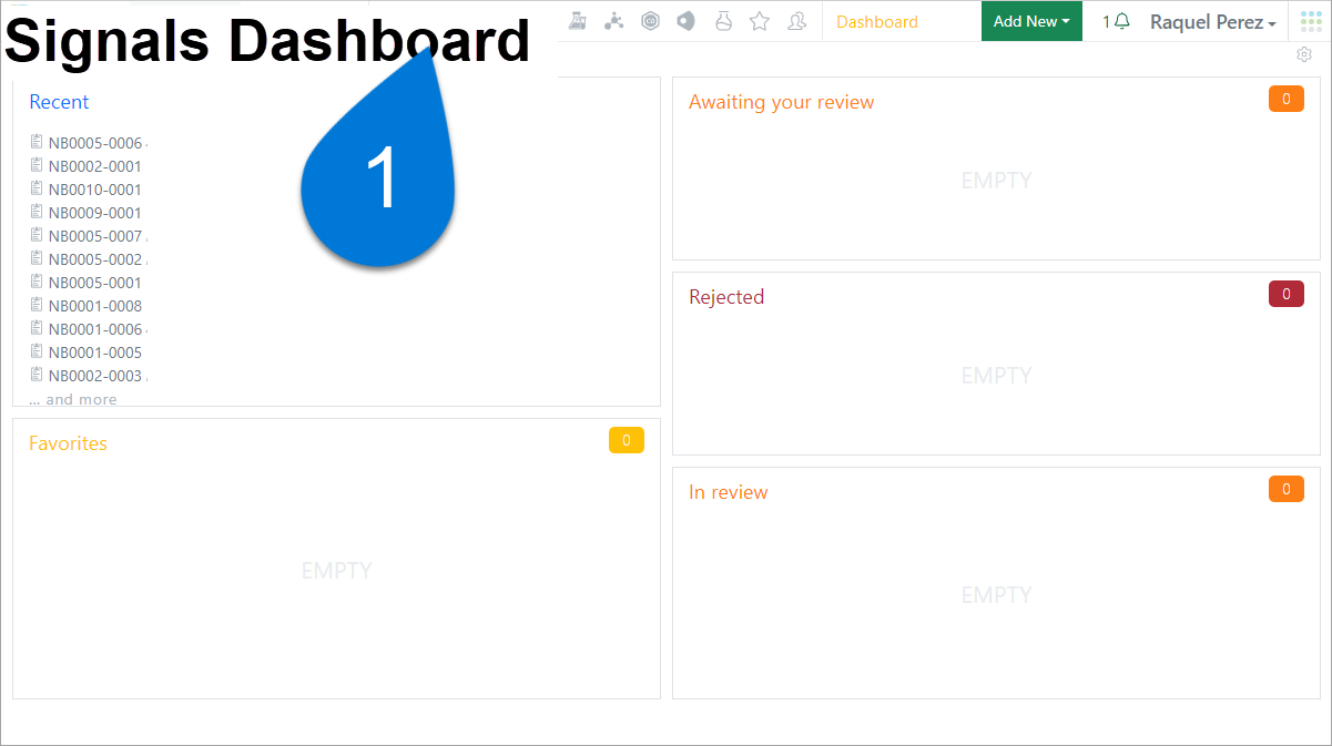 Signals Notebook Create A Relationships Between An Experiment And An Objectsitems In