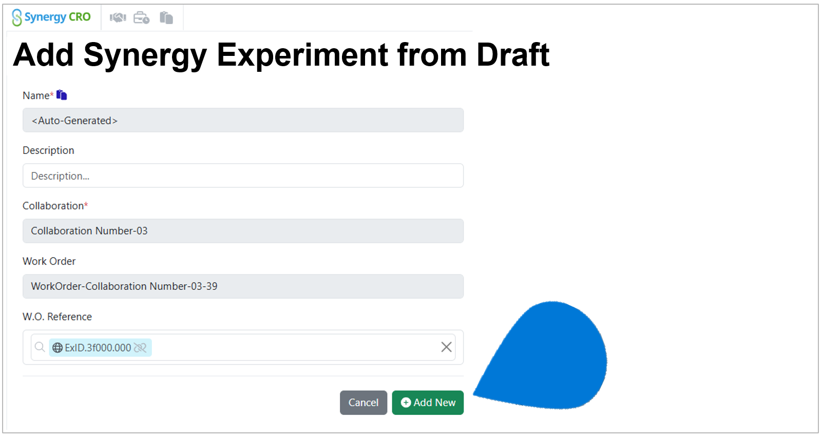Signals Synergy: Add multiple Synergy experiments to the same Work ...