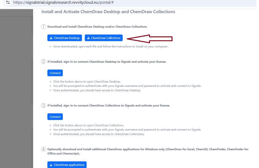 ChemDraw: How do I login for a free trial? – Revvity Signals Support