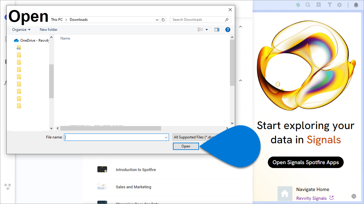 Import local data into an analysis as a new data table – Revvity Signals