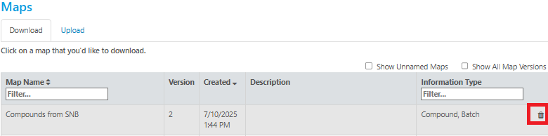 What to do if you delete a map by accident – Revvity Signals Support