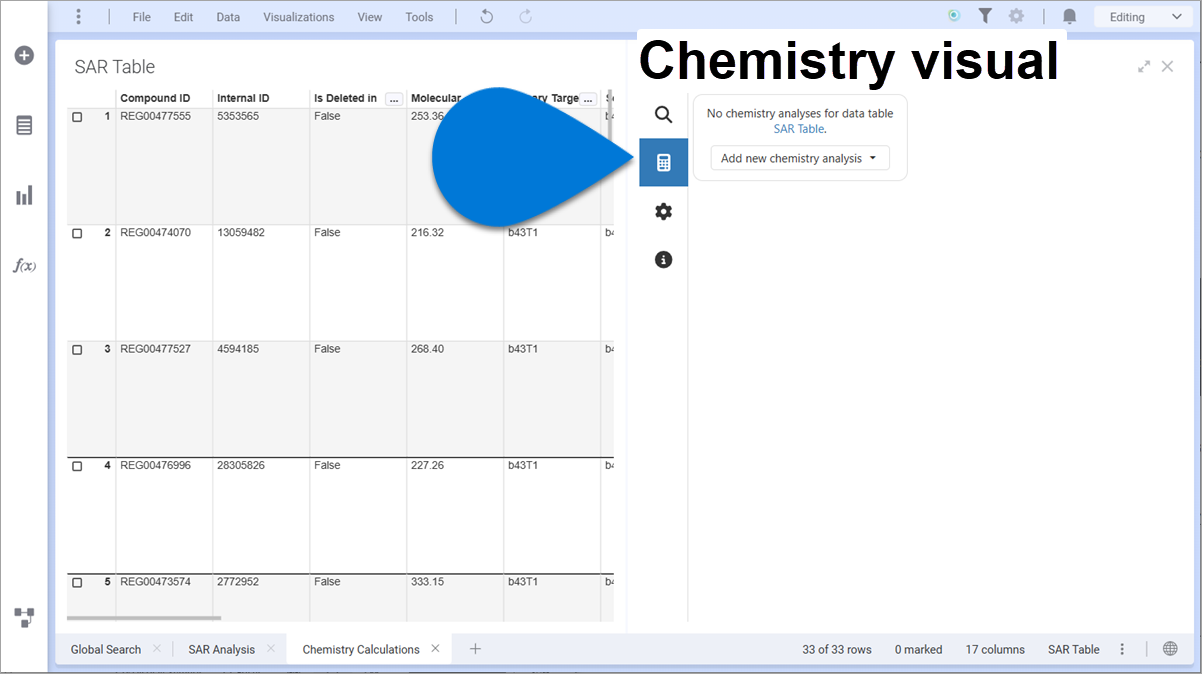 Add a scaffold extraction chemistry analysis from the ChemCharts ...