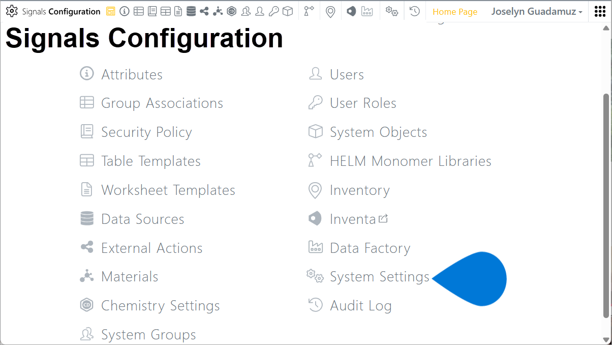 Change the logo for the Appearance from the Signals Configuration ...