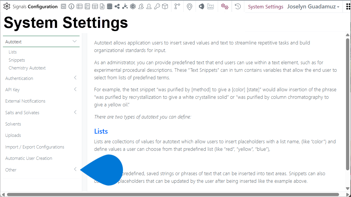 Modify Workflow settings from the Signals Configuration – Revvity Signals