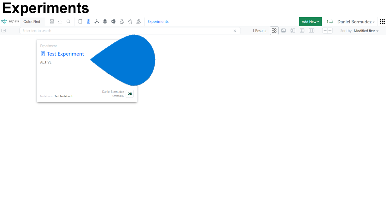 Edit an image in a text field of an Experiment in Signals – Revvity ...
