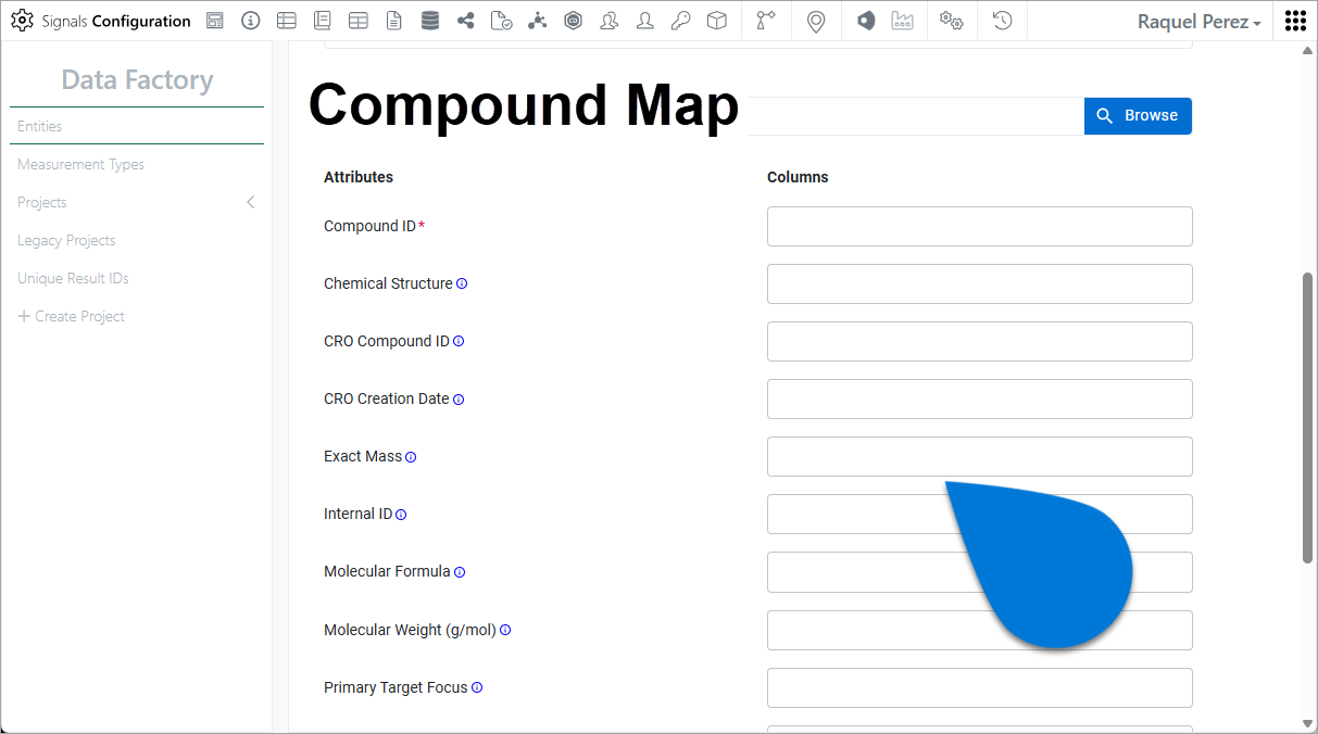 Create a map for the Compound Entity in Data Factory – Revvity Signals ...