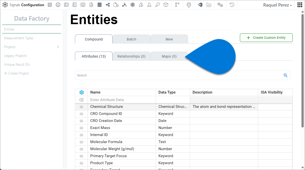 Create a map for the Compound Entity in Data Factory – Revvity Signals ...